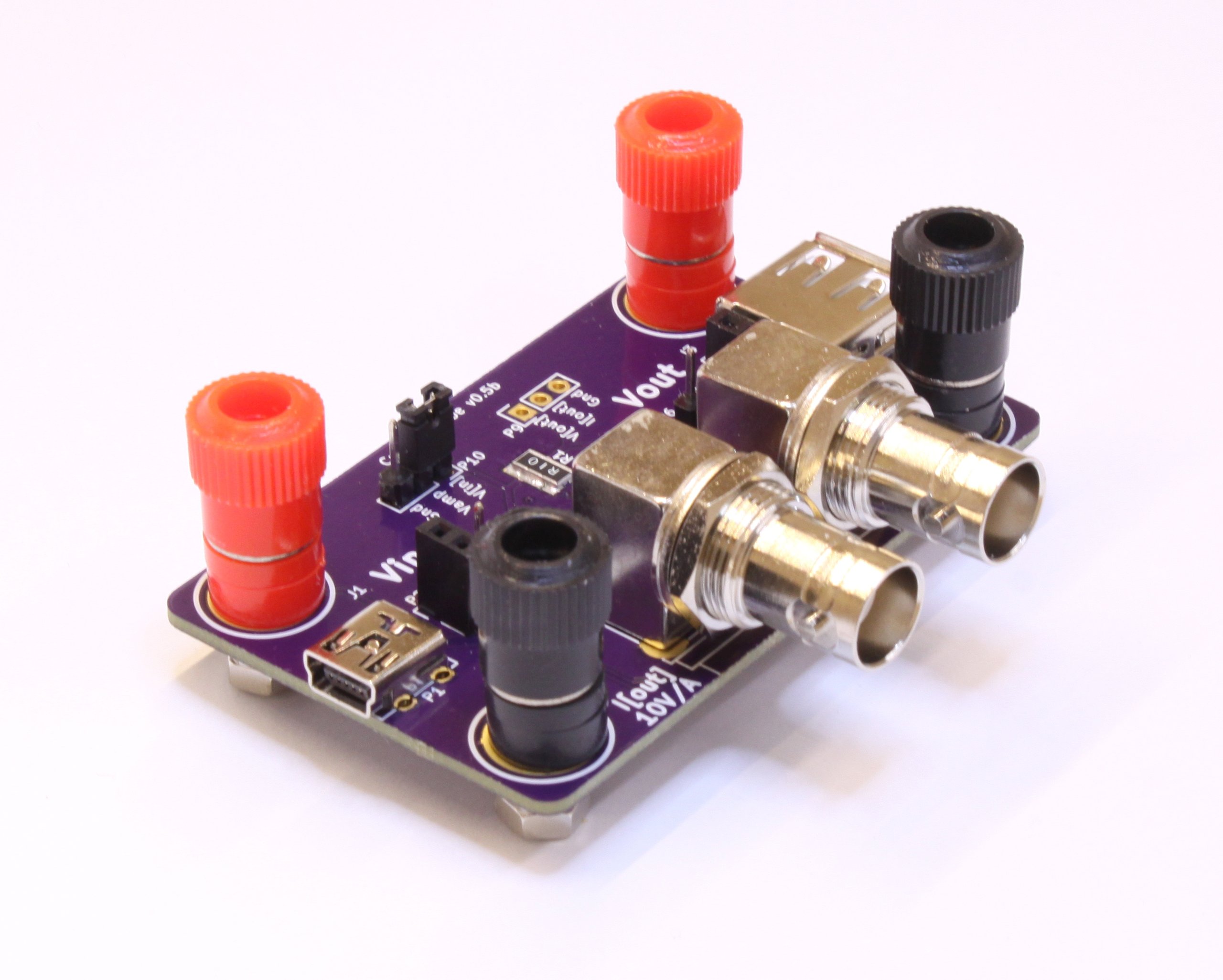 Oscilloscope Current Probe Adapter from leonerd on Tindie
